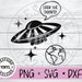 ALIEN SVG Svg Files Svg Aliens Svg Svg Download Svg Ufo Ready to Print ...