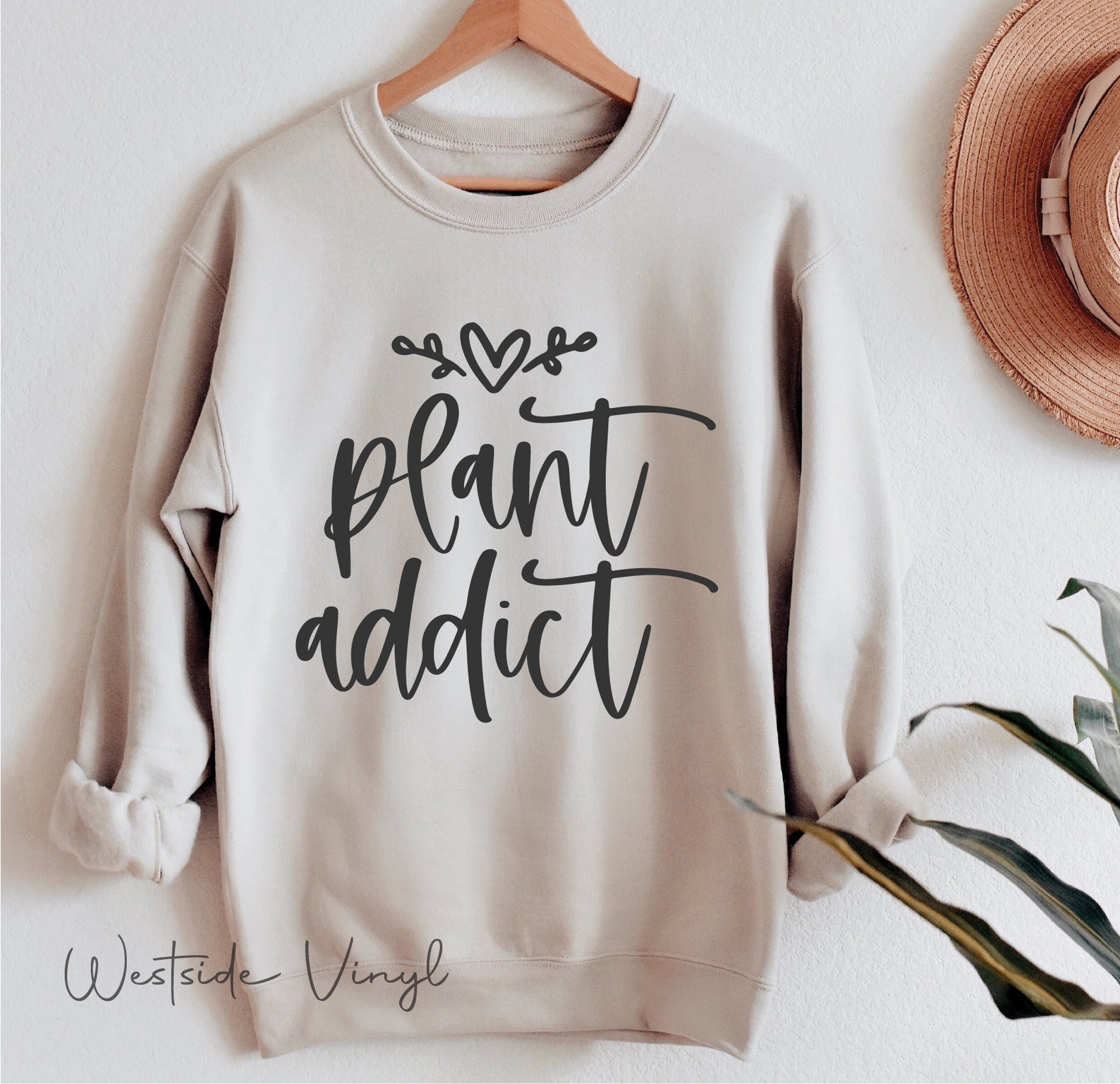 Plant Addict Svg File Plants Cut Files Garden Svg Plant - Etsy
