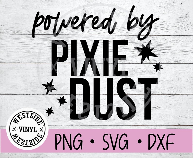 PIXIE DUST SVG Svg Files Svg Novelty Svgpixie Svg File - Etsy