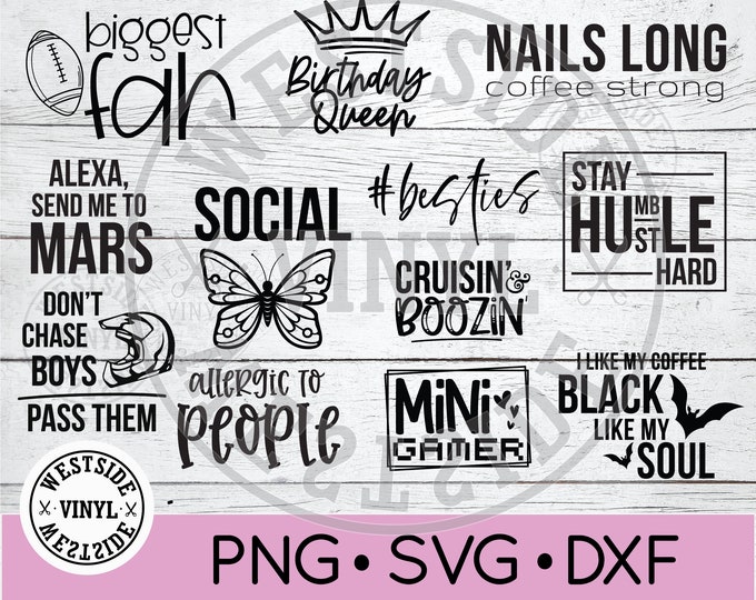 CAR DECAL SVG Bundle X11 Svg Bundle Car Decals Svg Files Svg Car Svg ...