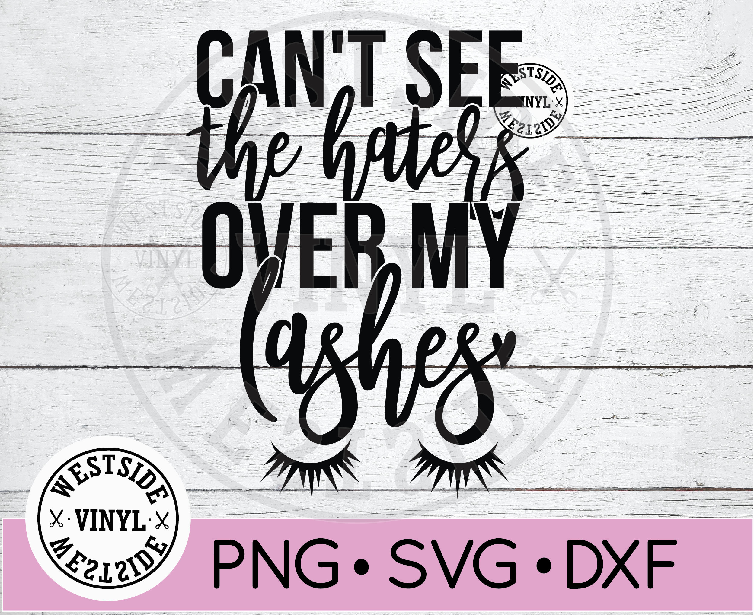 HATERS LASHES SVG Svg Files Svg Mascara Svg Svg - Etsy