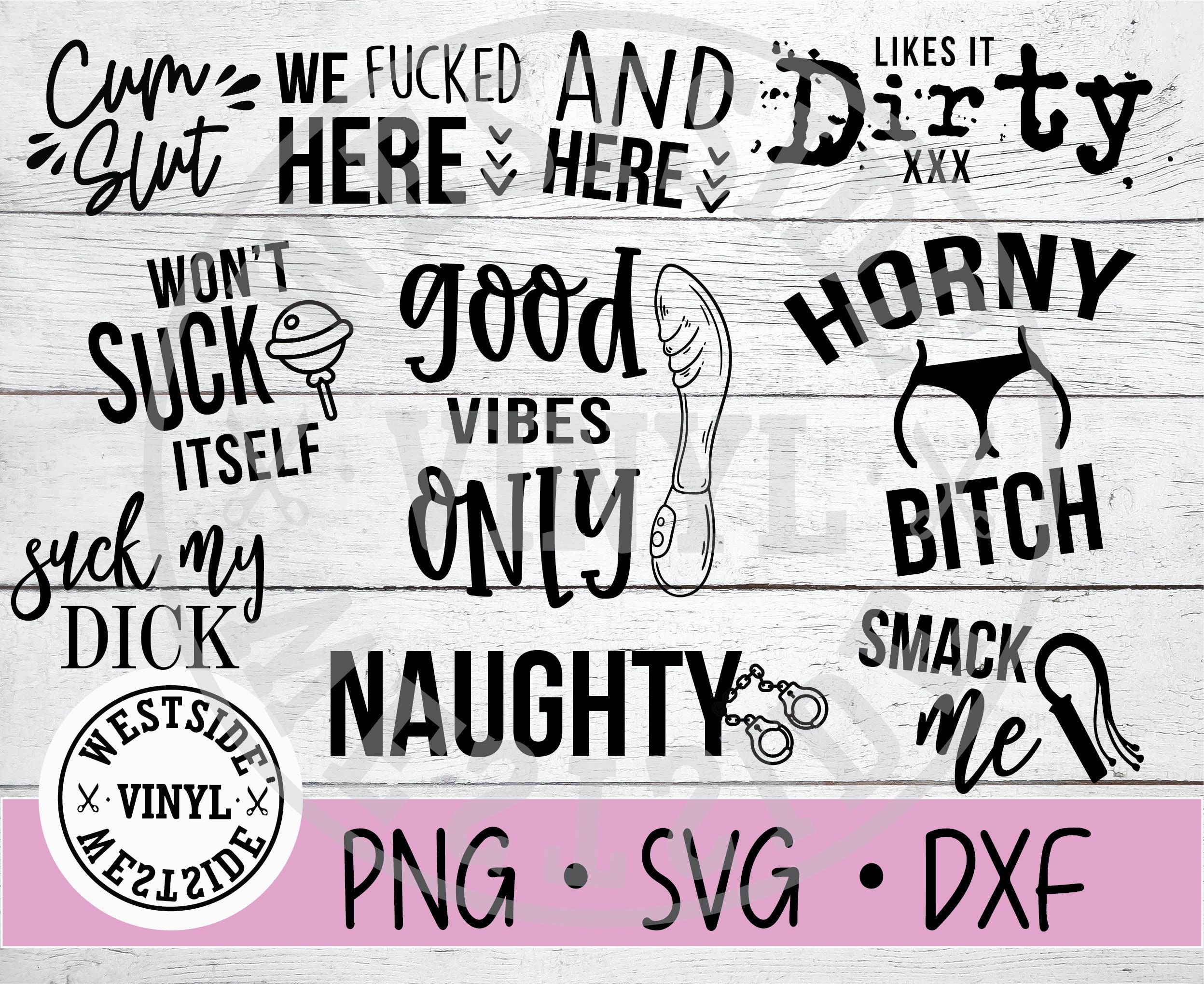 DIRTY BUNDLE SVG svg files funny svg files svg novelty | Etsy