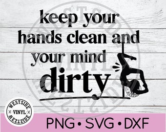 Dirty Mind Svg | Etsy
