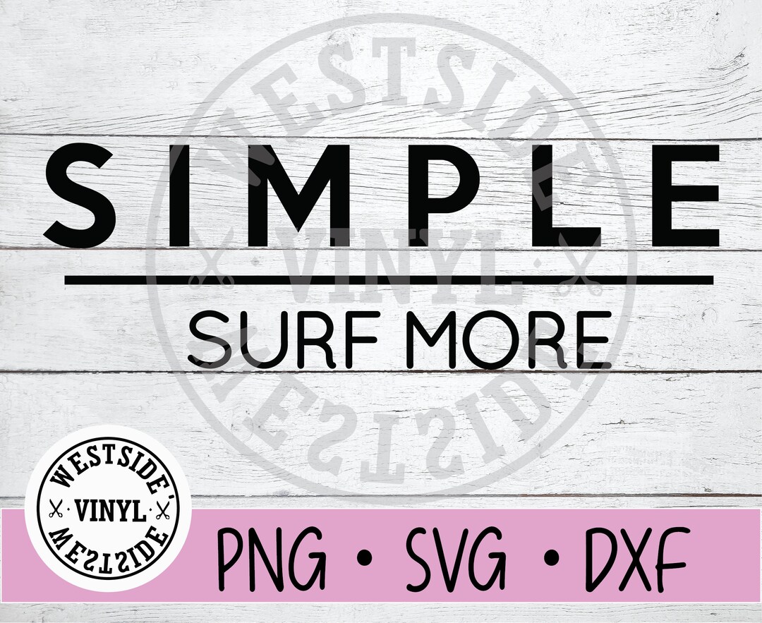 SURF SVG Svg Files Svg Surf Svg Digital Downloads - Etsy
