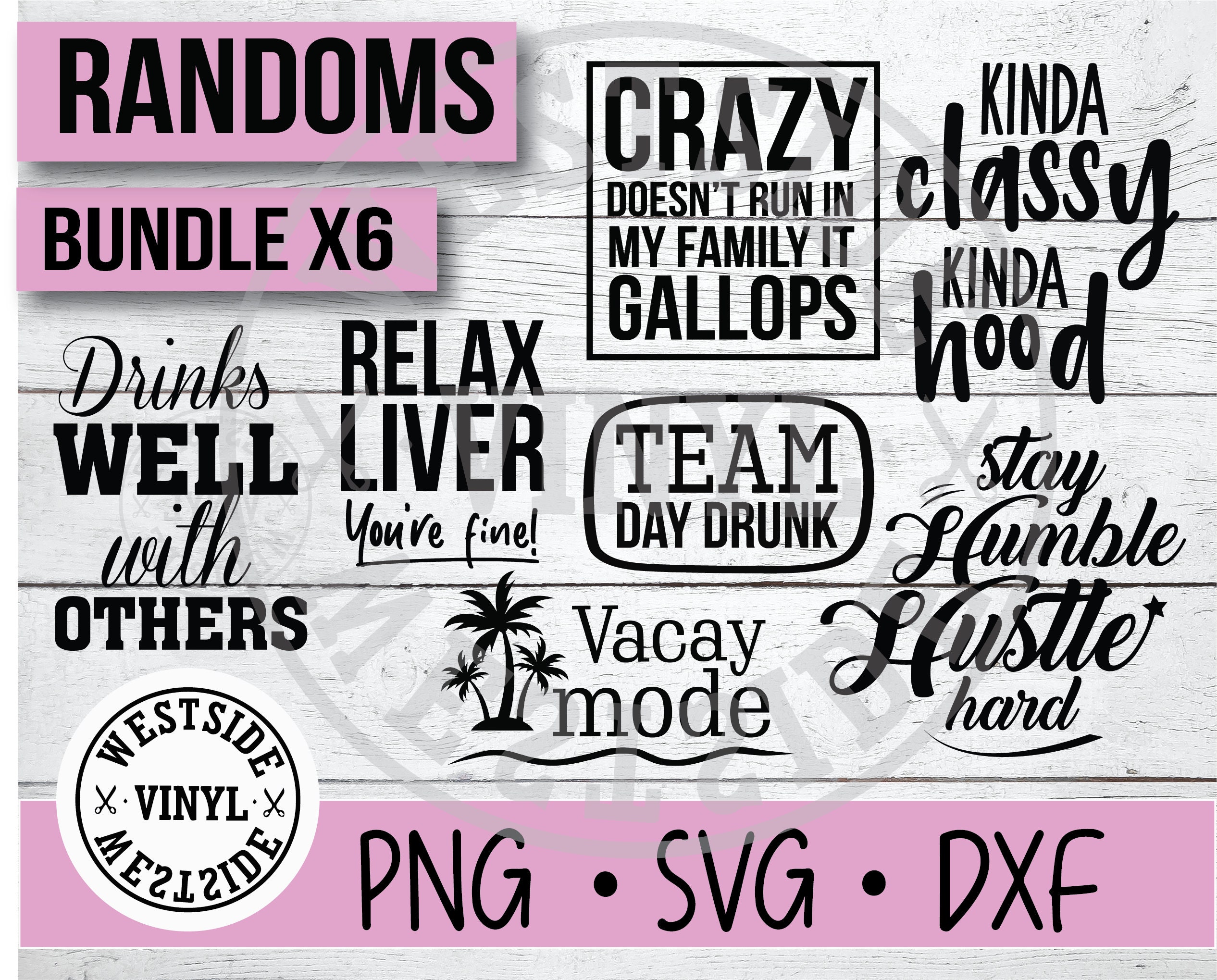 RANDOM SVG BUNDLE svg file dxf file png file bundles | Etsy