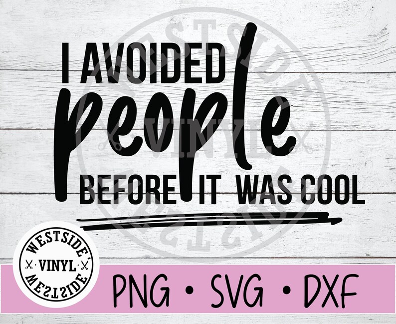 AVOID PEOPLE SVG Svg Files Svg Novelty Svg Avoiding - Etsy