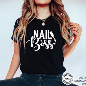 Nails Boss Svg File - Nails Cut Files for Cricut - but First Nails ...