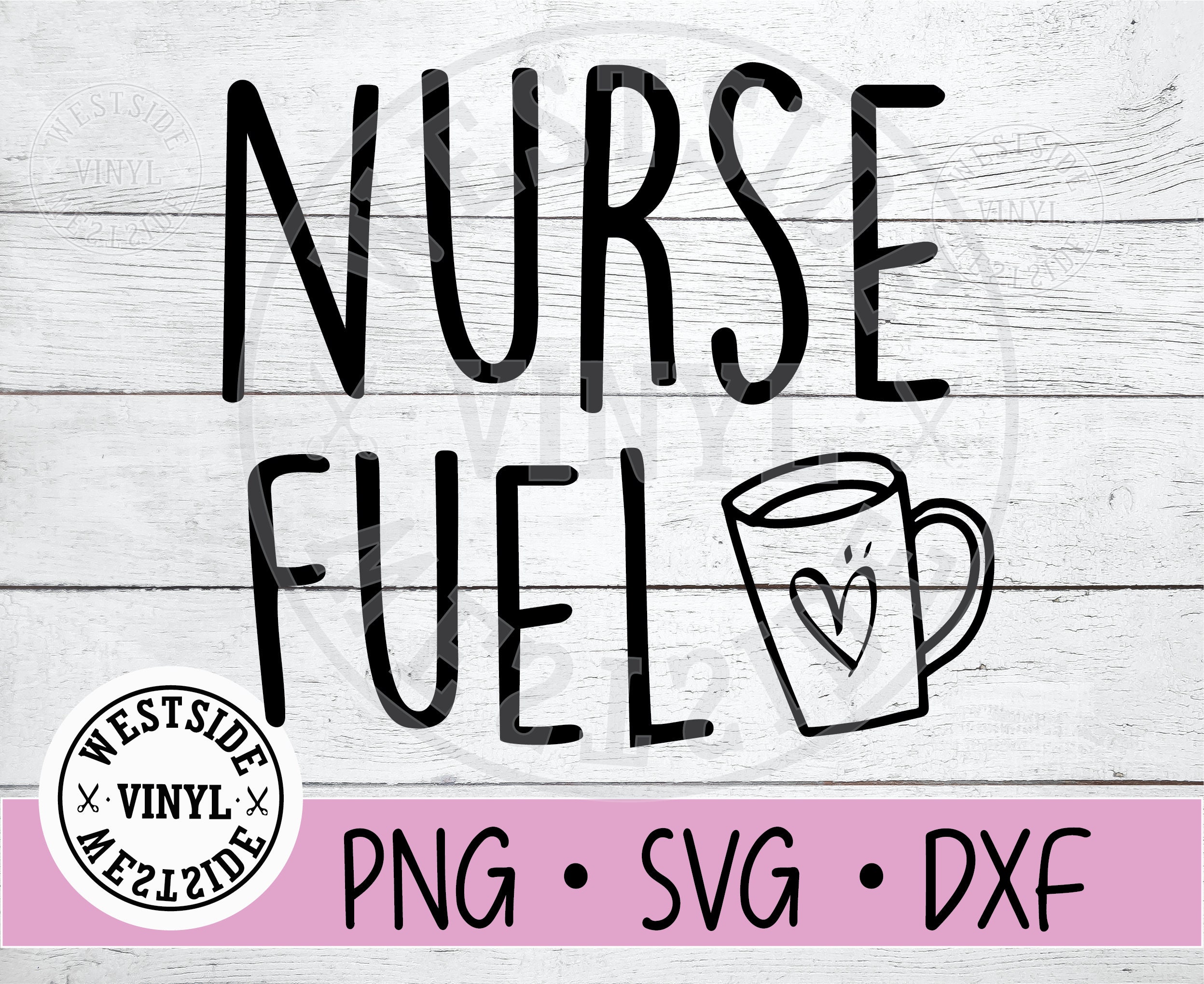 NURSE FUEL Svg Files Svg Download Digital Downloads - Etsy