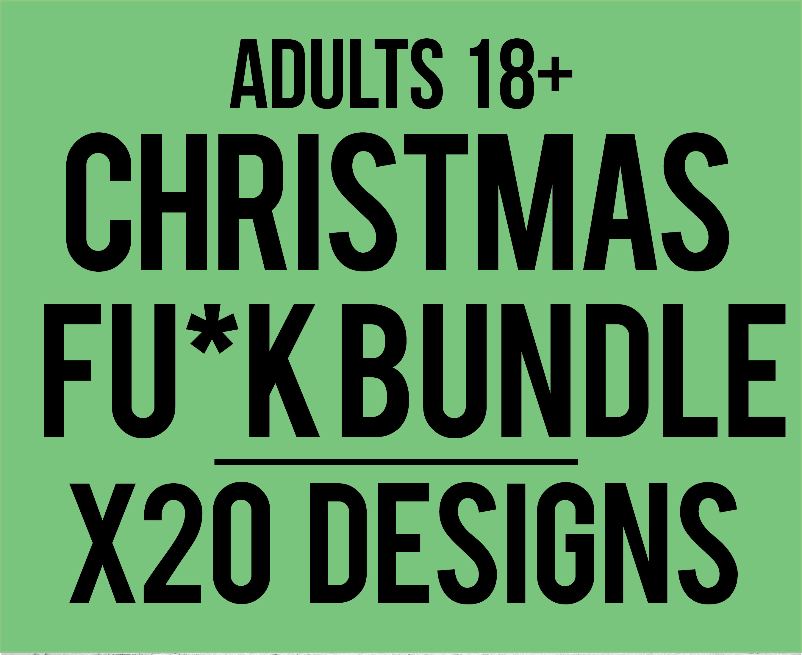 X20 Christmas Swear X2 Bundles - Svg Files Funny Svg Files - Christmas ...