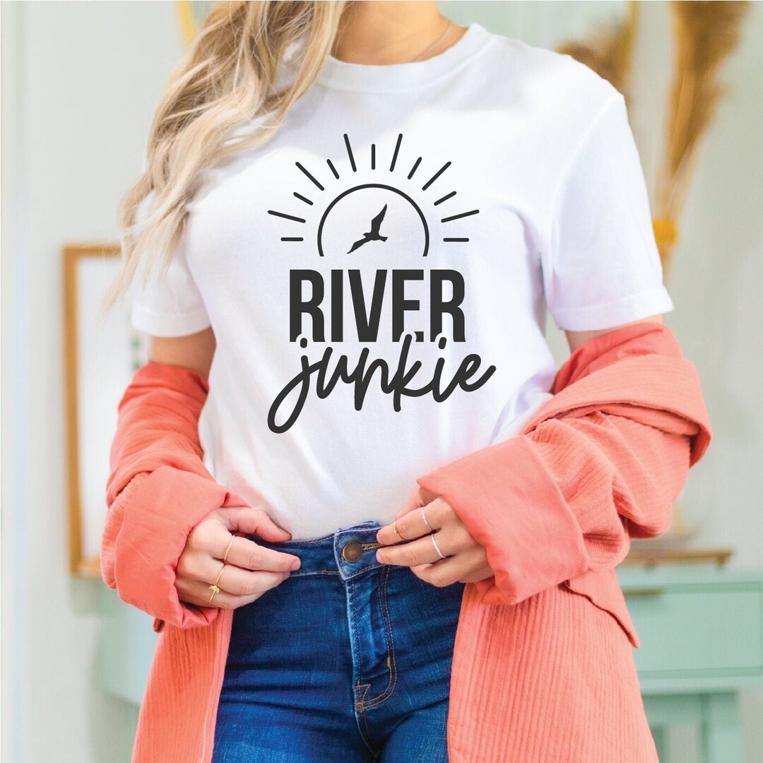 RIVER JUNKIE SVG File - Sublimation Design River - Cricut Svg - Digital ...