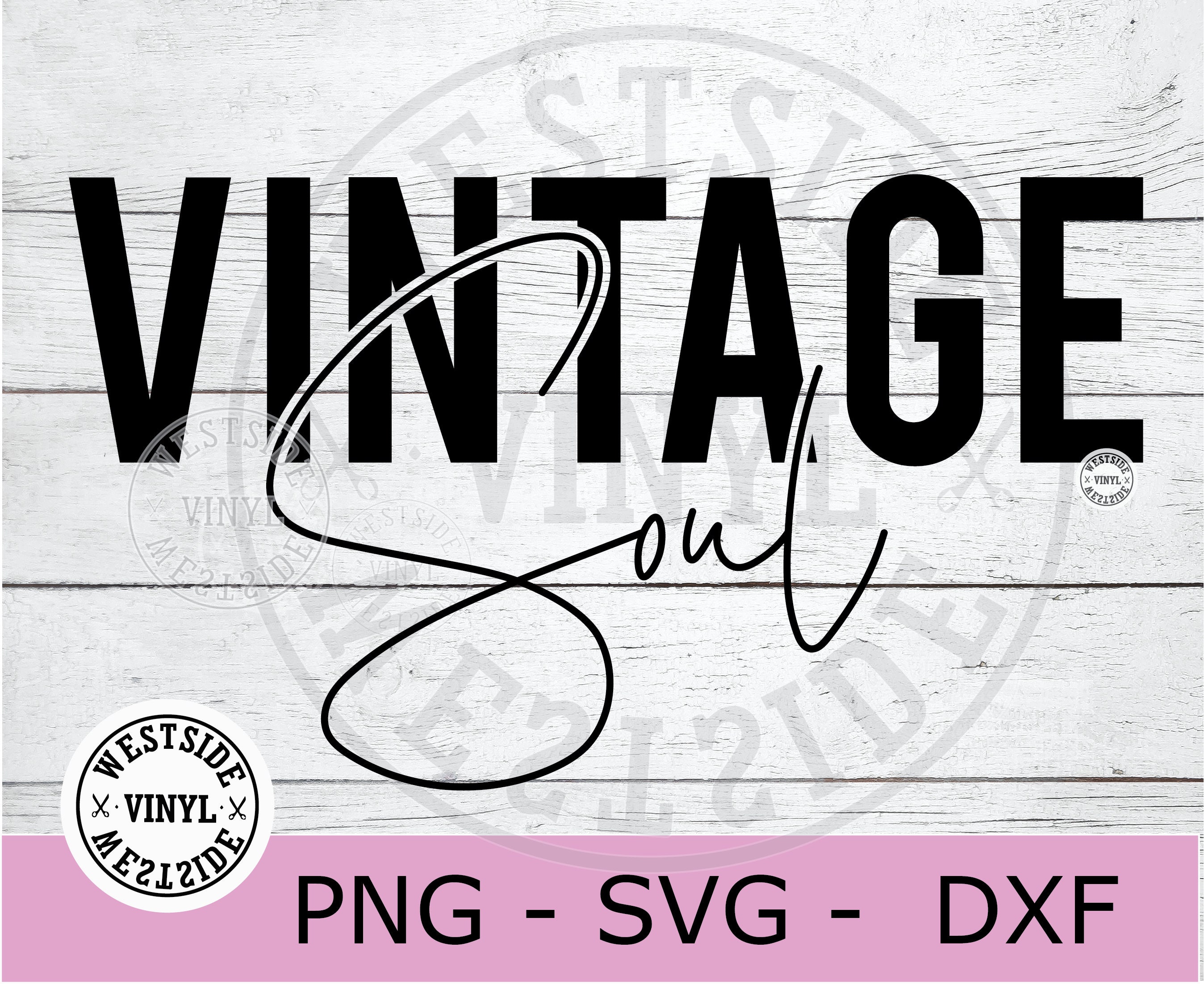 Vintage Soul Svg Svg Files Svg Digital Downloads - Etsy