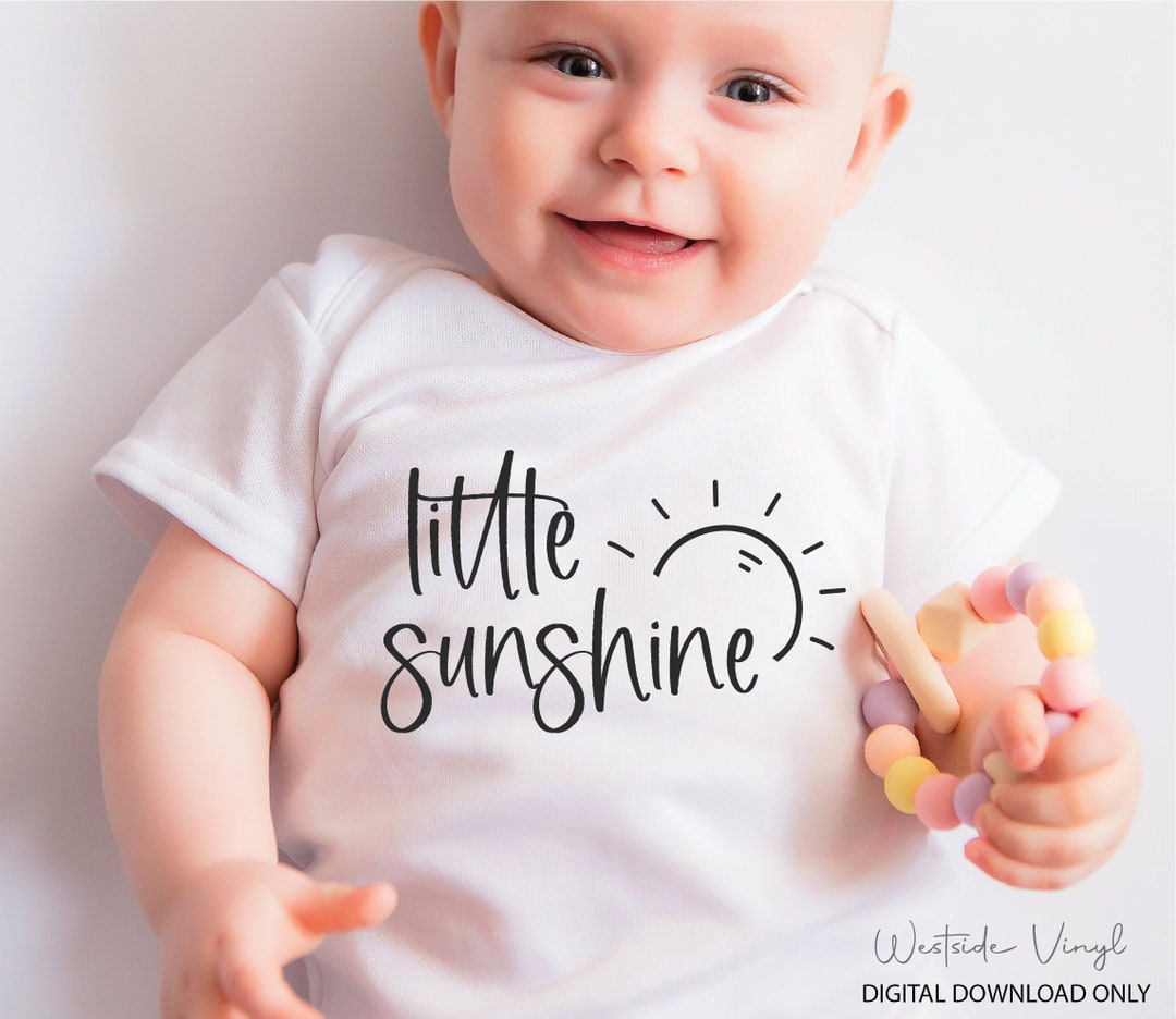 Sunshine Baby svg - Plotterdatei - svg - baby svg - plotterdatei - baby ...