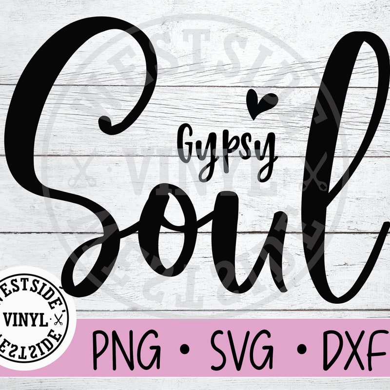 Gypsy Soul Svg - Etsy