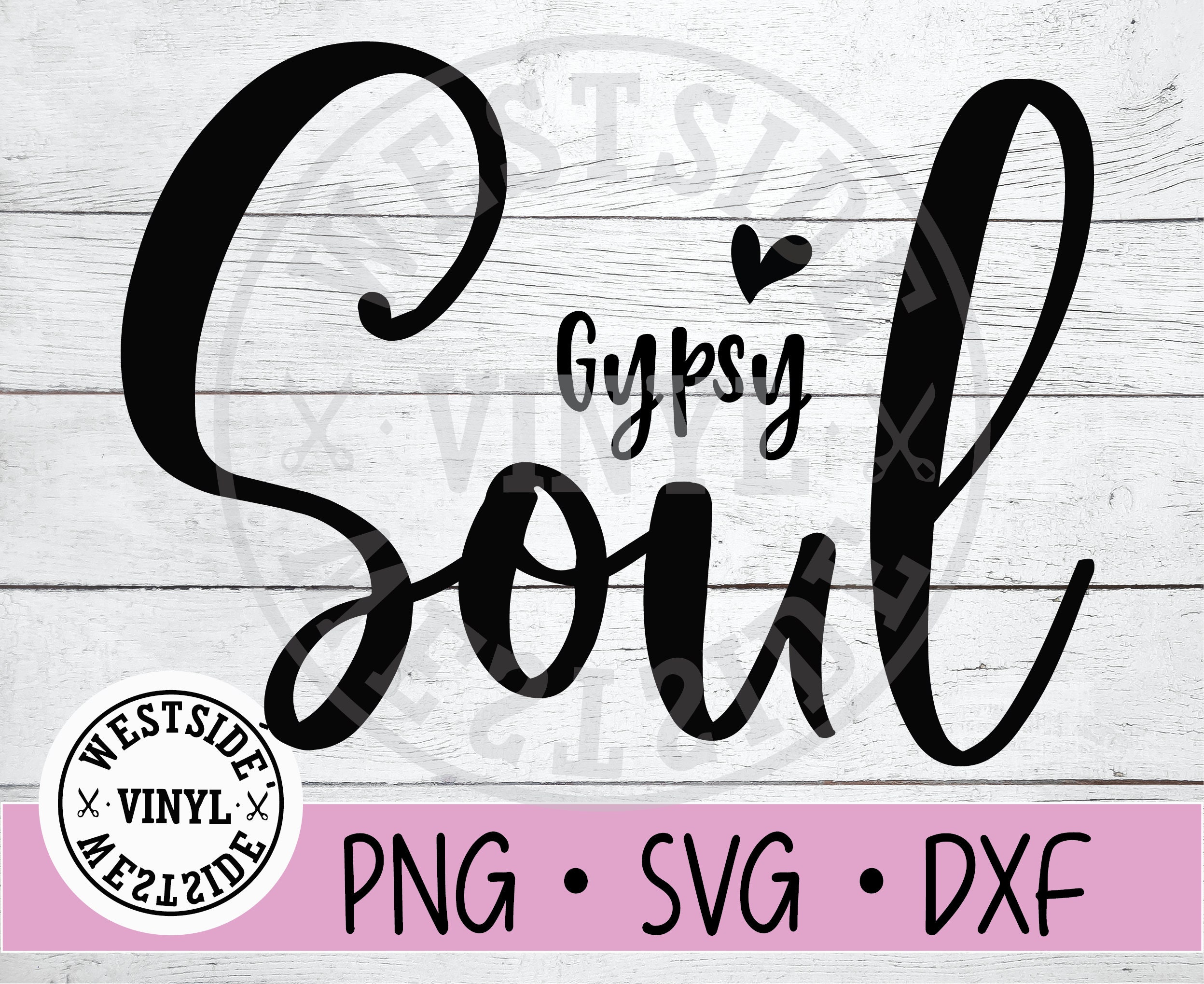 GYPSY SOUL svg files svg gypsy soul svg digital | Etsy