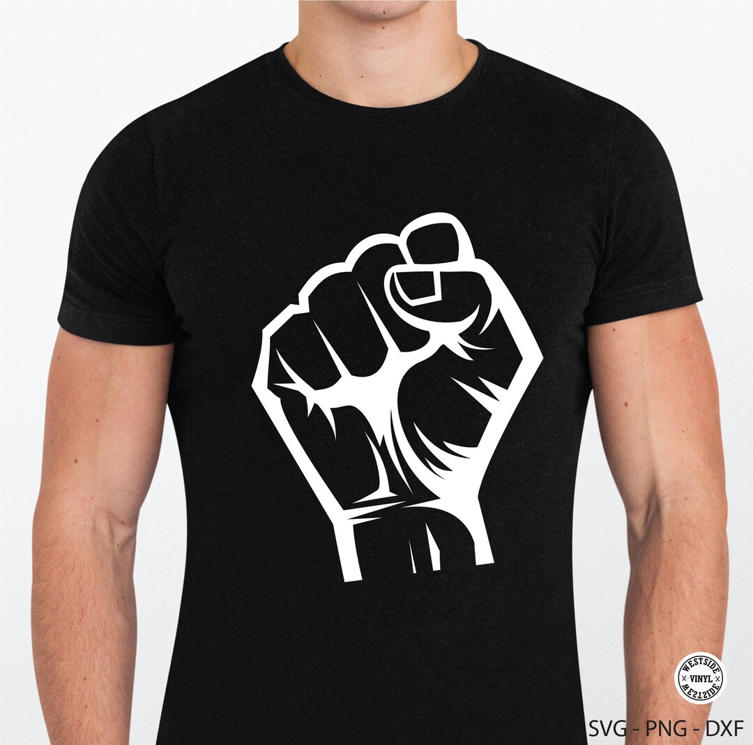 FIST SVG File - Svg Files - Svg - Digital Downloads - Fist Svg - Hand ...