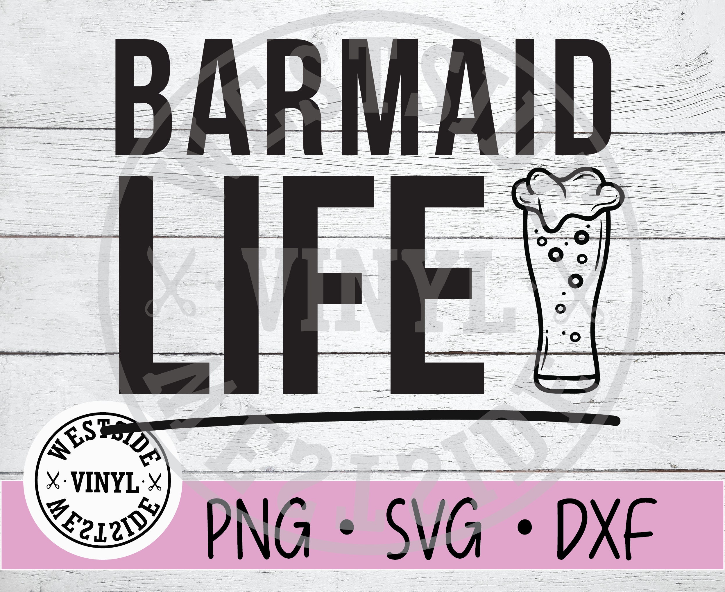 BARMAID SVG Svg Files Svg Digital Downloads Pub Svg - Etsy
