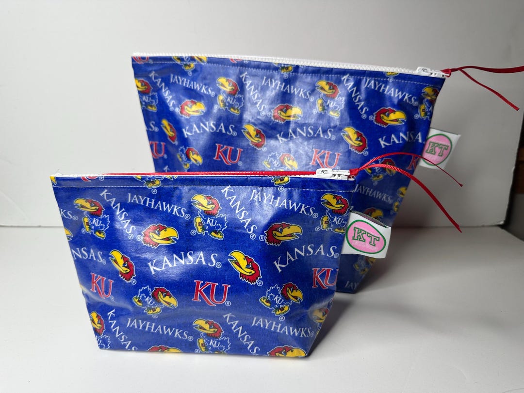 Set of KU Jayhawk Molly and Xlarge Zip Its - Etsy