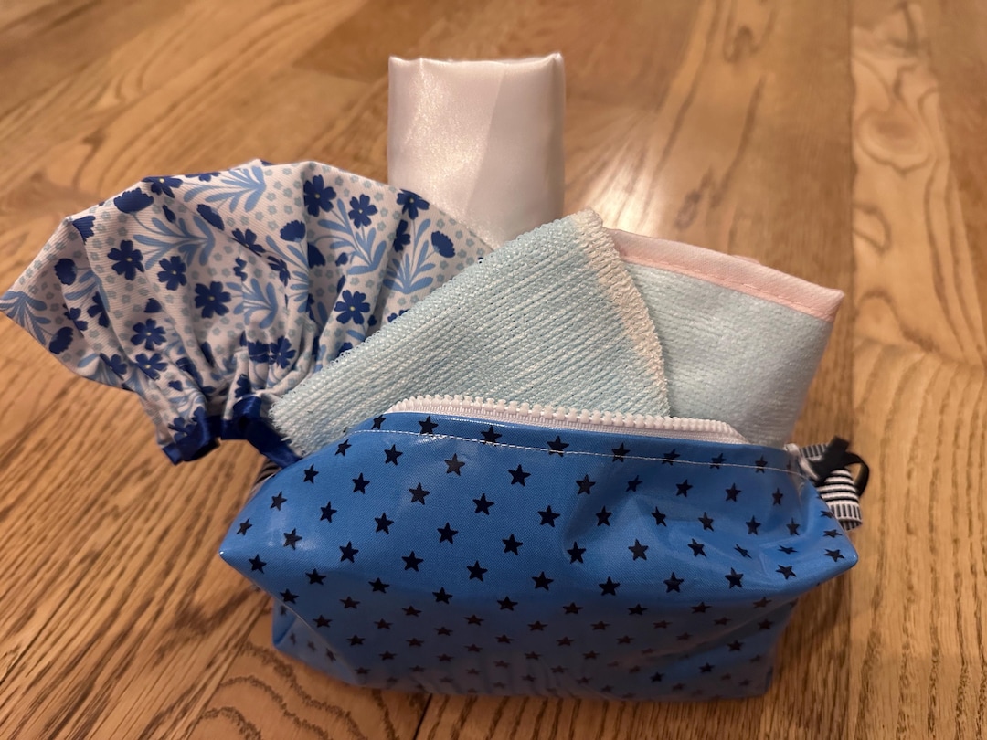 Navy Star Dopp Kit Care Package, Top Zip Cosmetic and Toiletries Bag ...