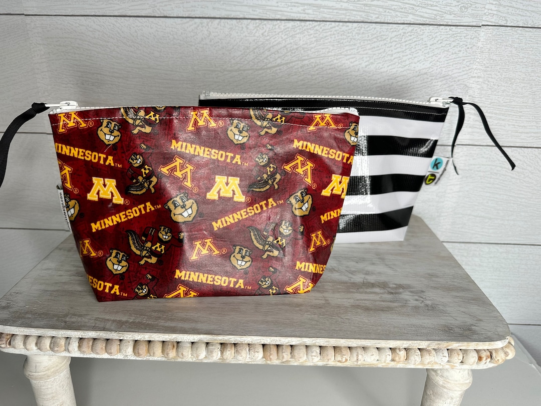 Minnesota Gopher Laminated Cotton and Oilcloth Pencil Bag, Waterproof ...