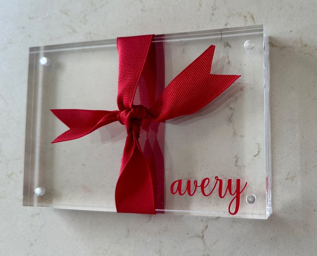 Personalized Magnetic Picture Frame - Etsy