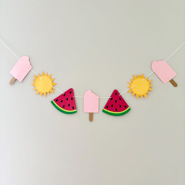 Summer Bunting - Etsy