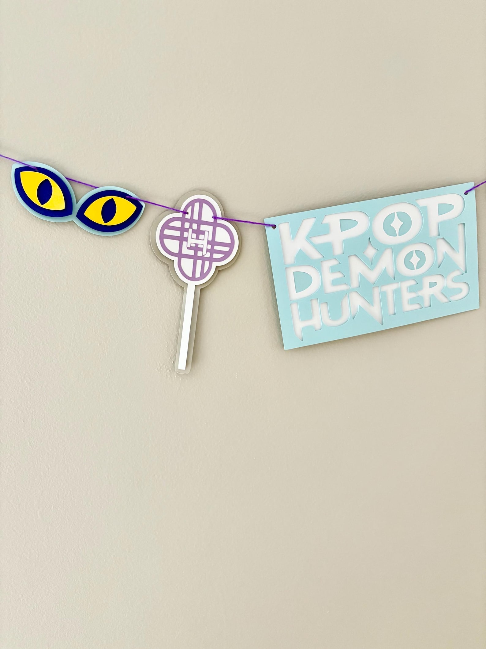 Kpop Demon Hunters Inspired Birthday Garland Banner 5' - Etsy
