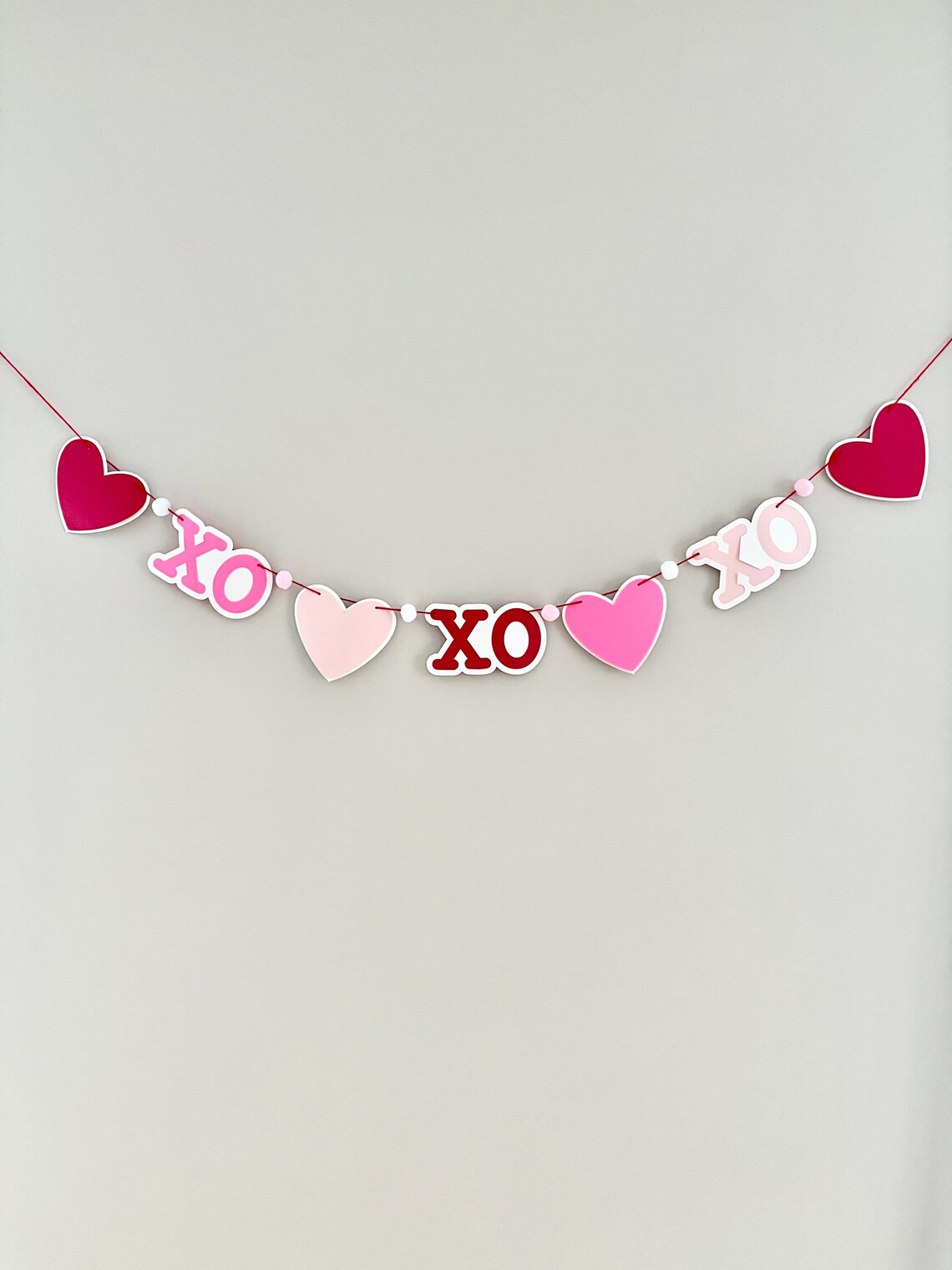 Xo Valentine’s Day Garland Banner 5' - Etsy