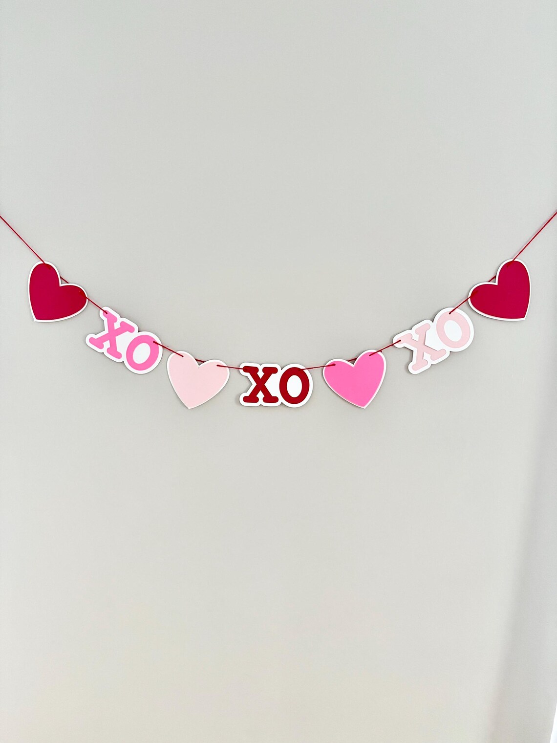 Xo Valentine’s Day Garland Banner 5' - Etsy