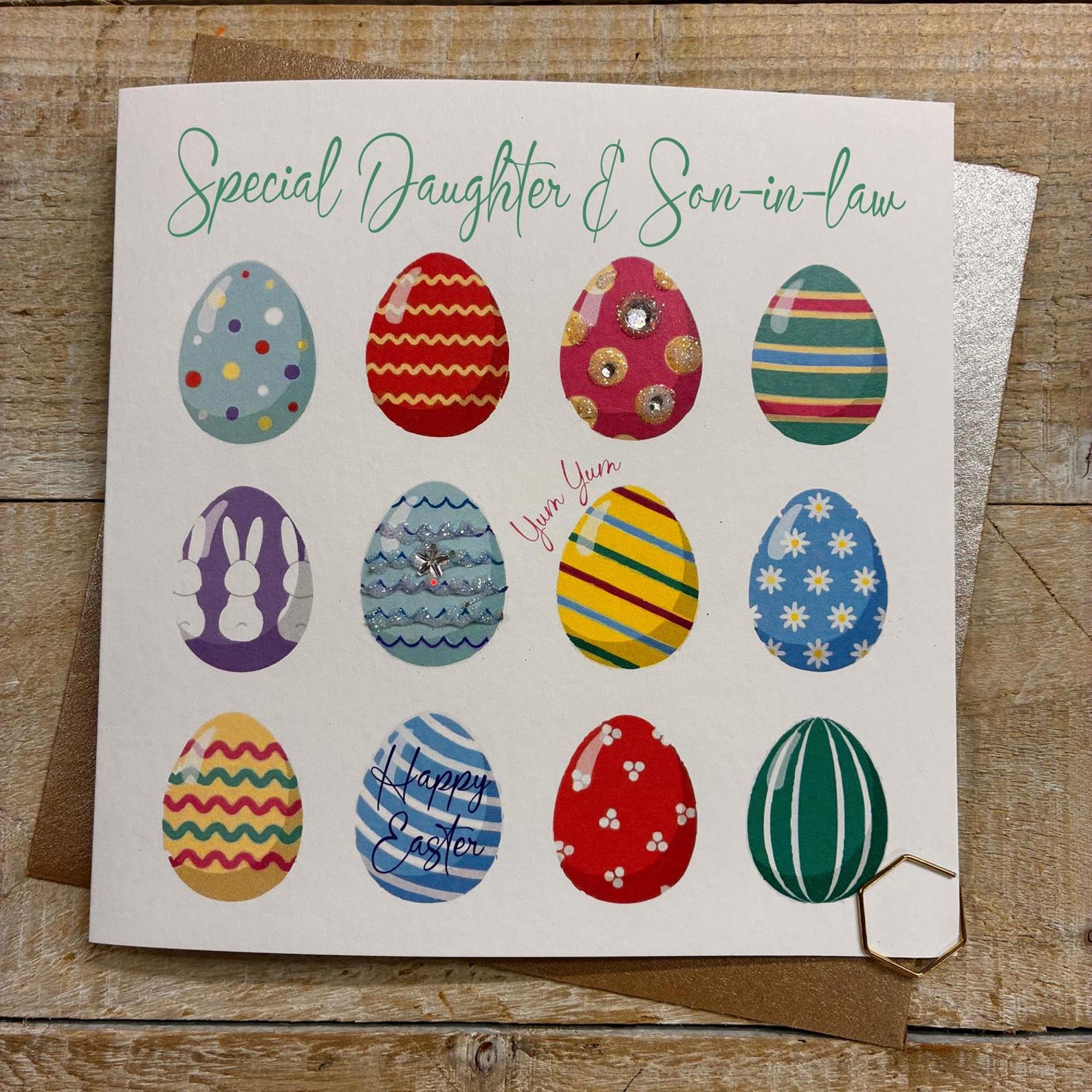 Daughter & Son in Law, Fiance, Easter Card for Auntie, Grandma, Granny ...