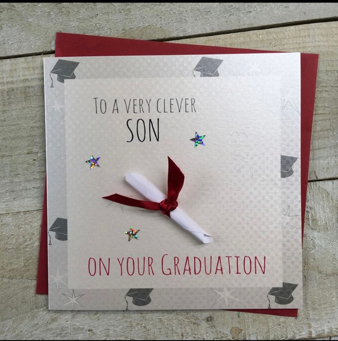 Graduation Card - Daughter Son Grandson Granddaughter Sister Niece ...