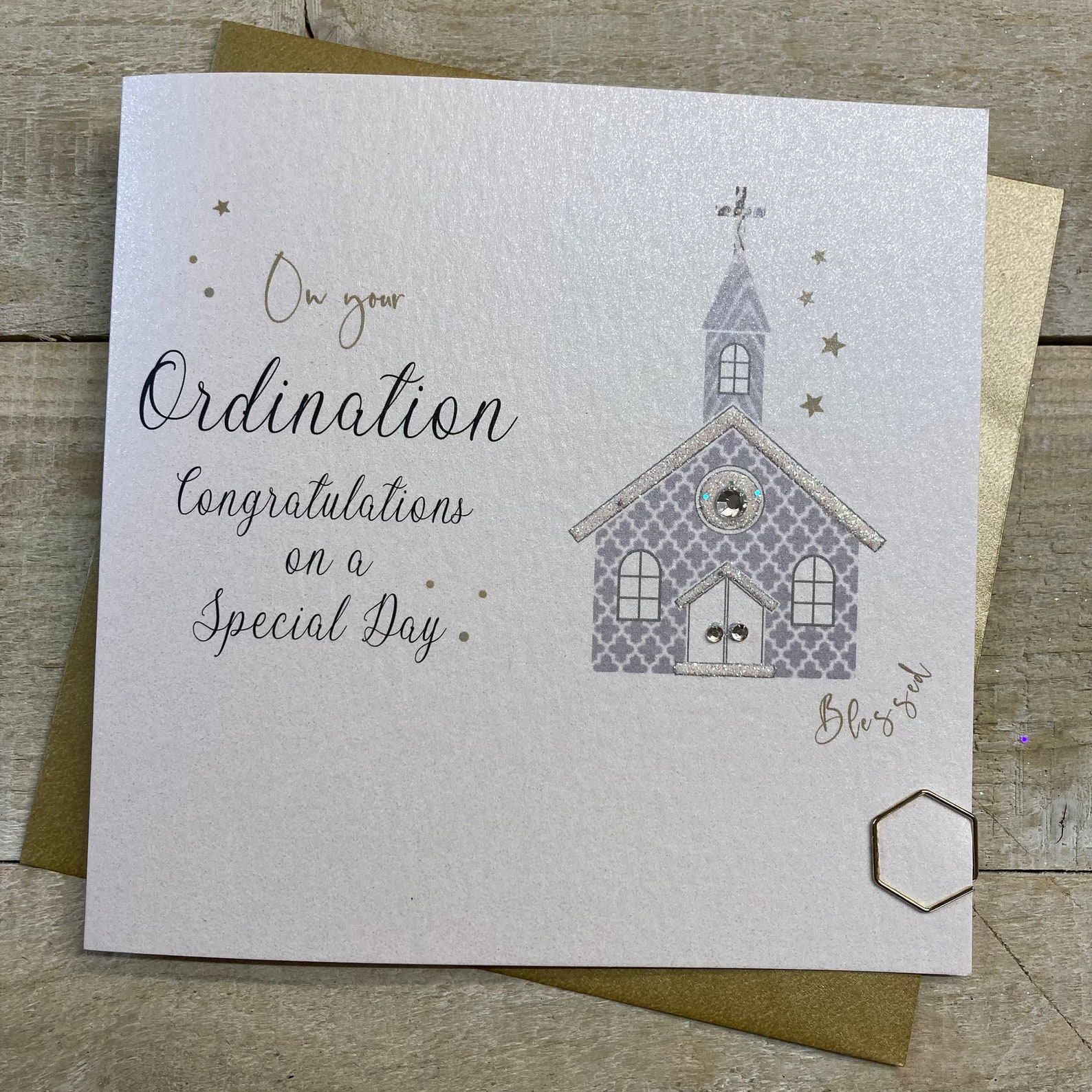 Personalised Ordination Handmade Card Church New Priest - Etsy UK