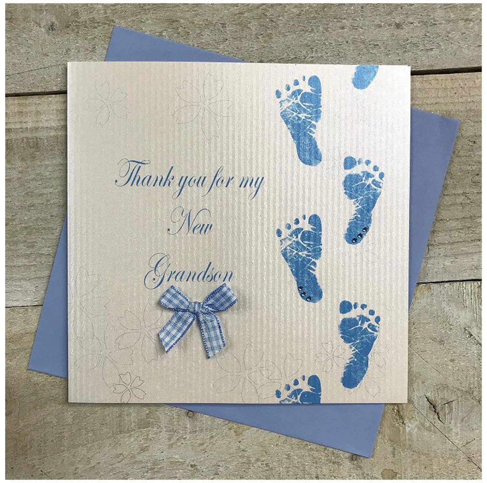 Thank You for Our/my New Grandson /new Granddaughter Card - New ...