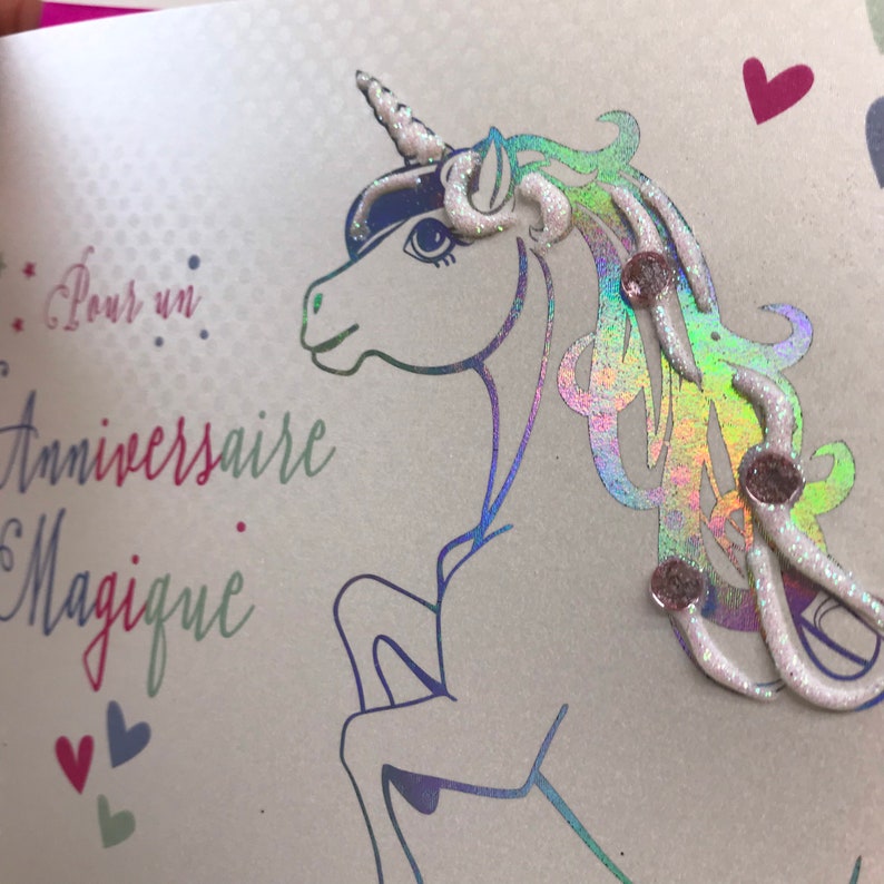 Joyeux Anniversaire French Birthday Card French Wording - Etsy UK