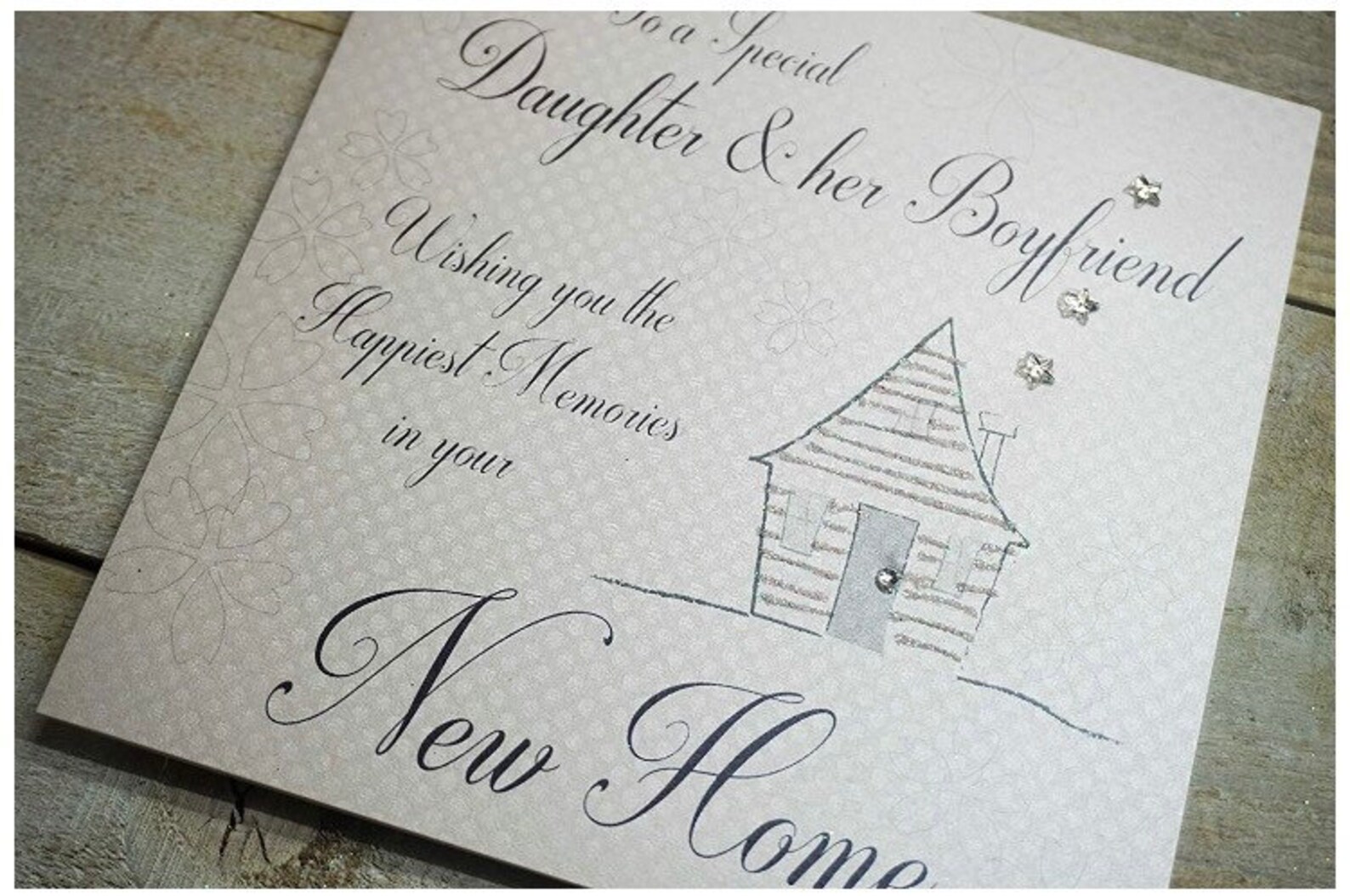 New Home Card House Design SS252 Daughter Son Friends Mum - Etsy UK