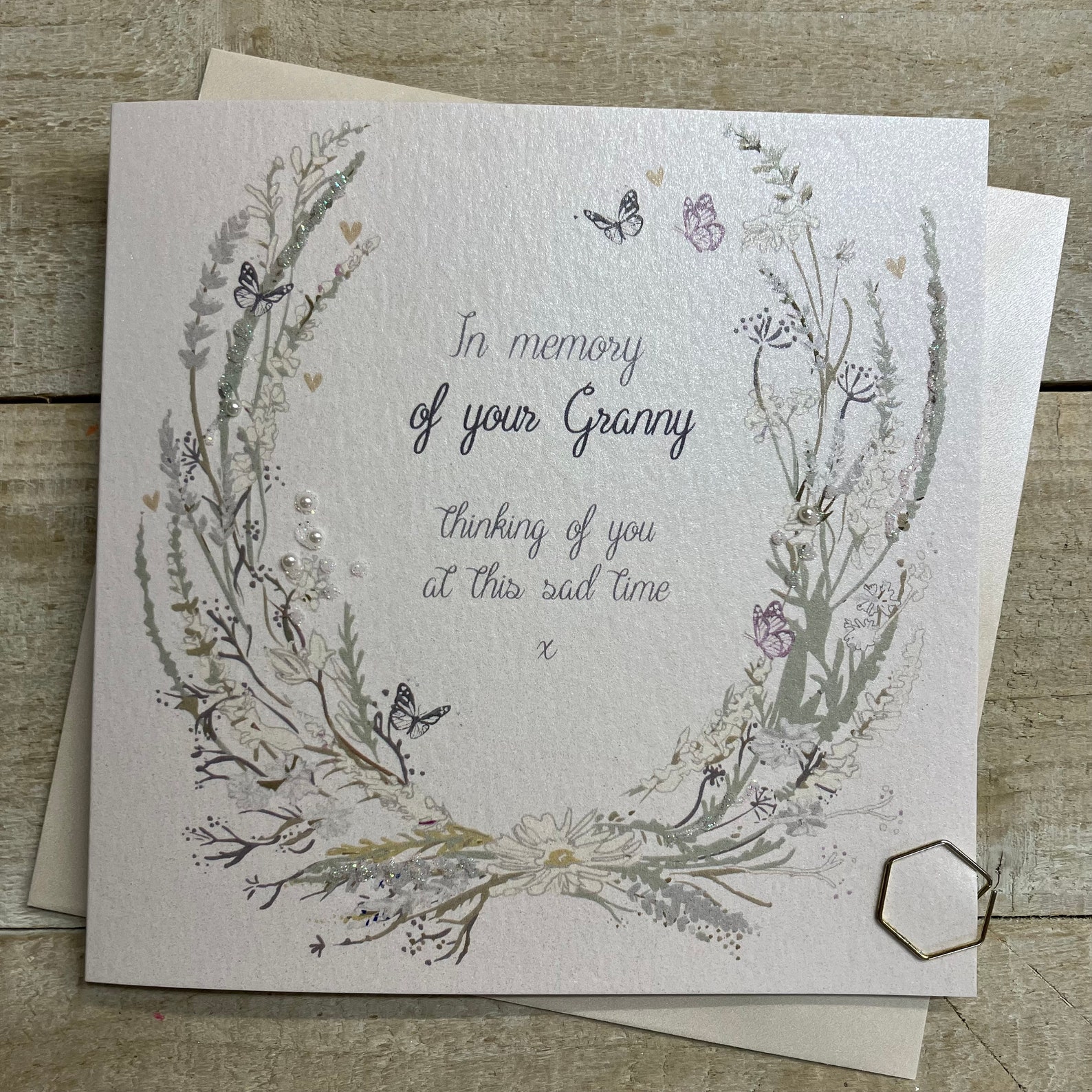 Sympathy Card - Loss of Granny, Grandma, Wife, Mum, Daughter, Friend ...