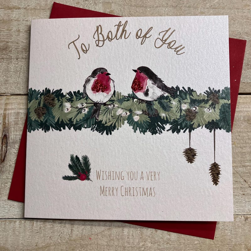 Couple Christmas Card - Etsy