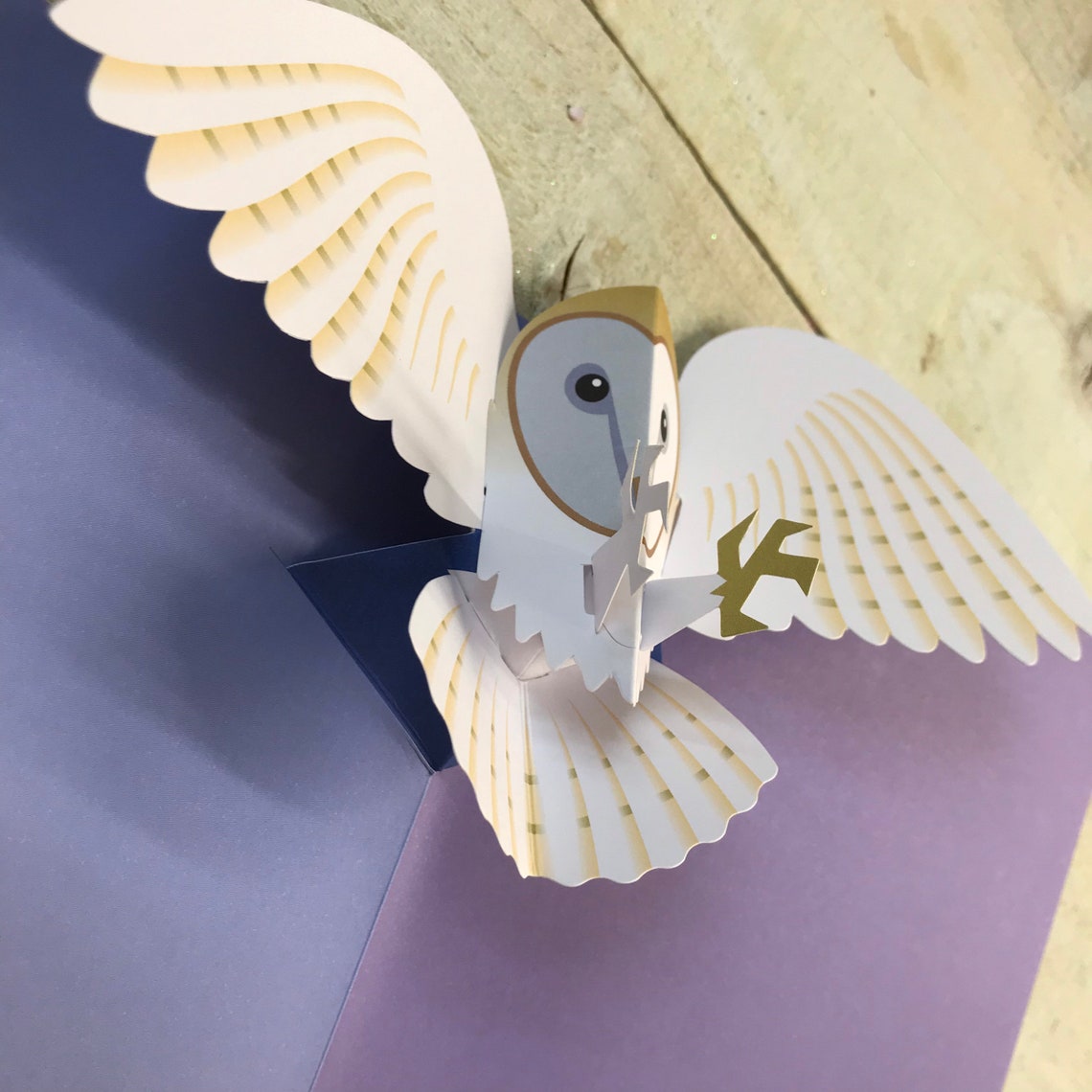 Pop up Card Barn Owl Design by 2totango - Etsy UK