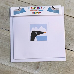 Pop up Card - Penguin Design by 2totango - BIRTHDAY OR CHRISTMAS - Etsy UK