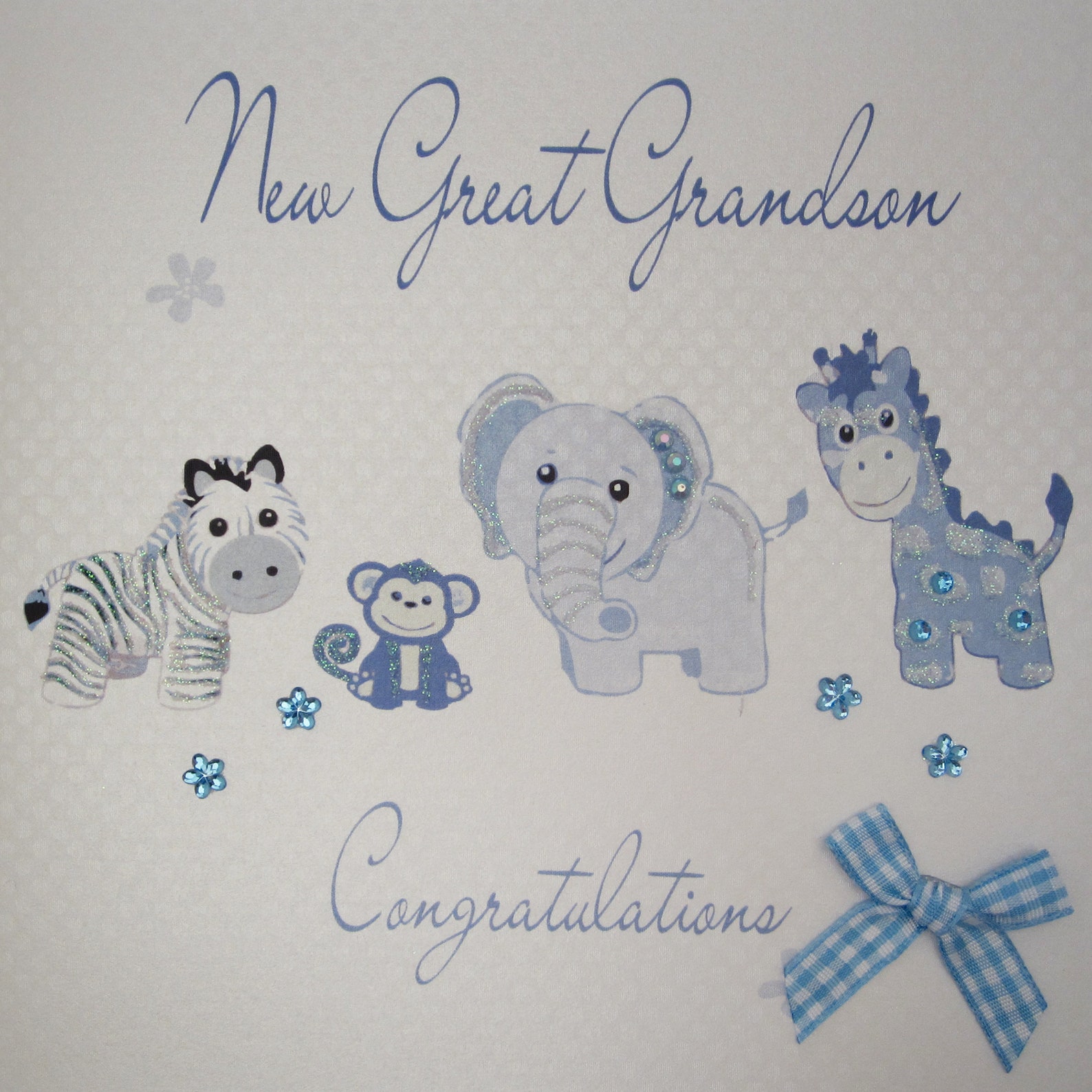 New Baby Boy New Son New Grandson Card New Grandparents - Etsy UK