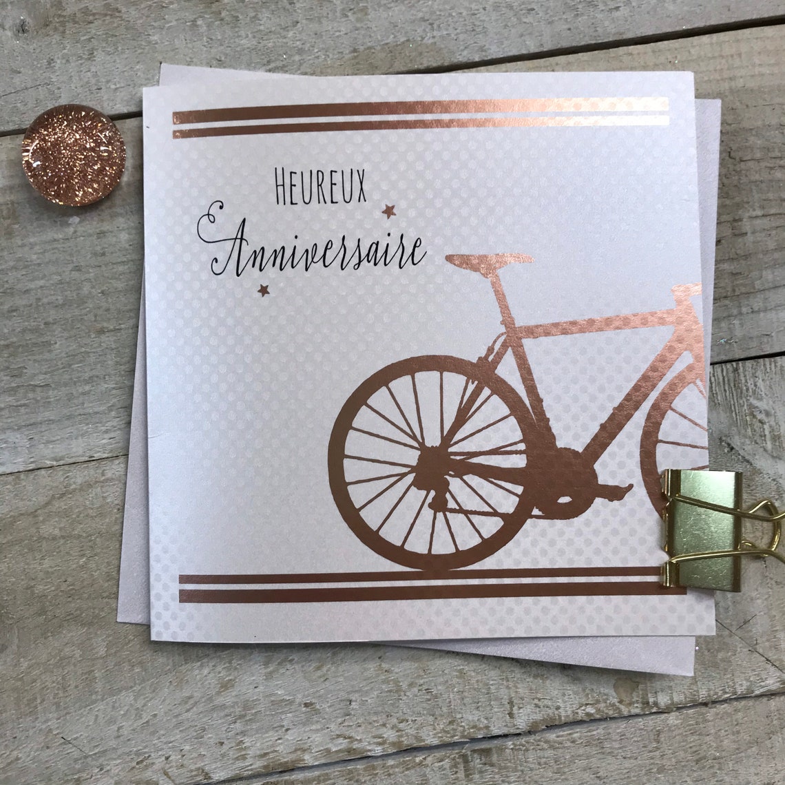Joyeux Anniversaire French Birthday Card French Wording | Etsy