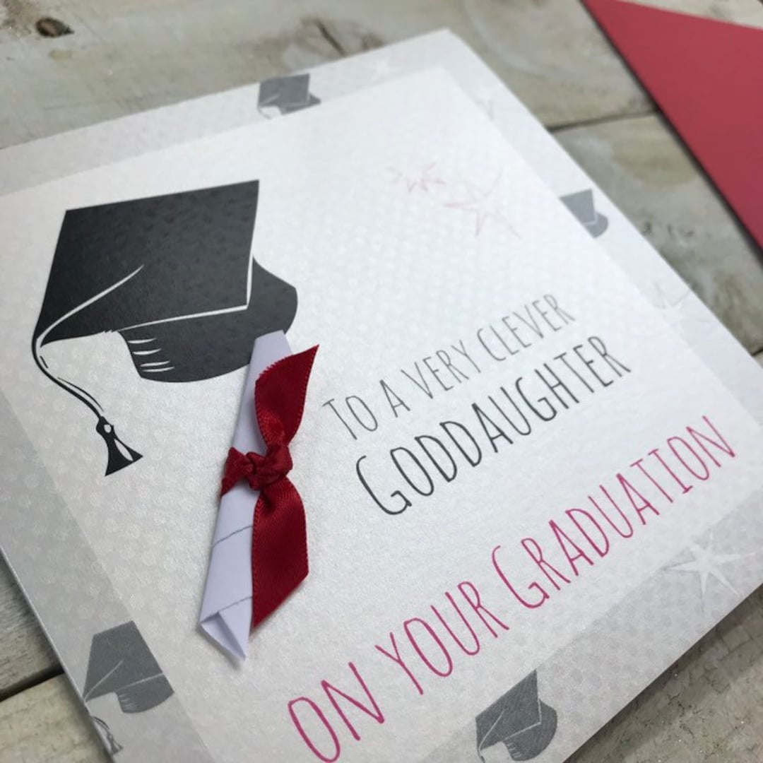 Any Relation- Graduation Card -goddaughter Godson Niece Sister Brother ...