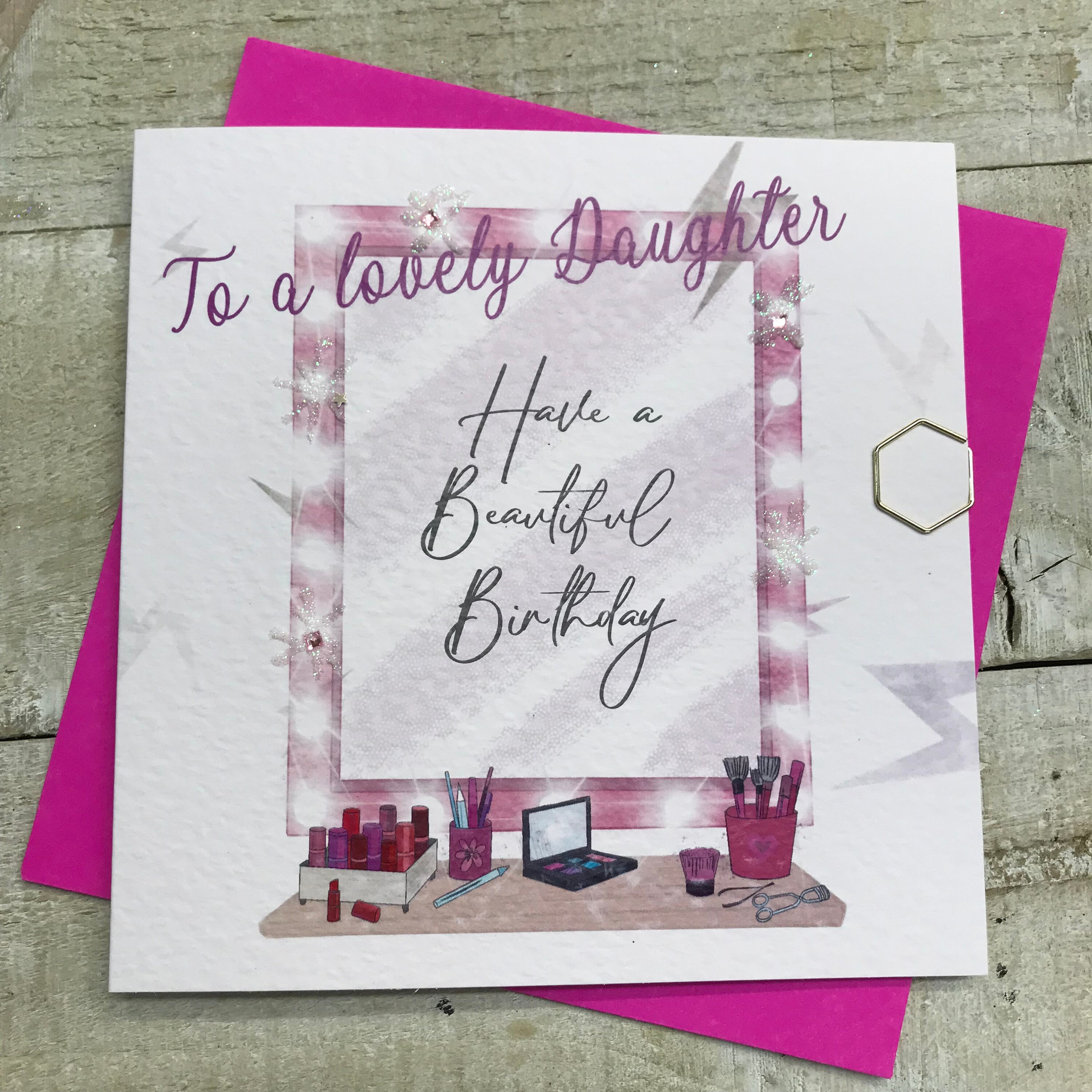 Daughter Birthday Card Handmade Special Card Stars | Etsy
