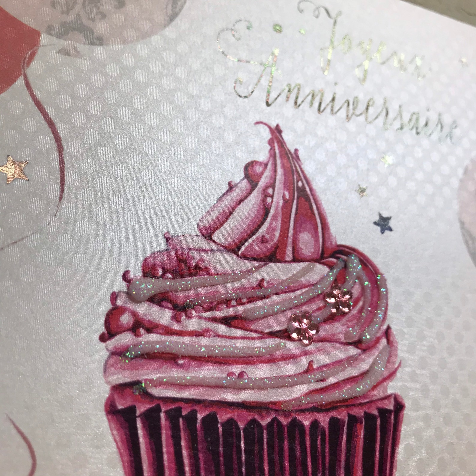 Joyeux Anniversaire- French Birthday Card - French Wording - Happy ...