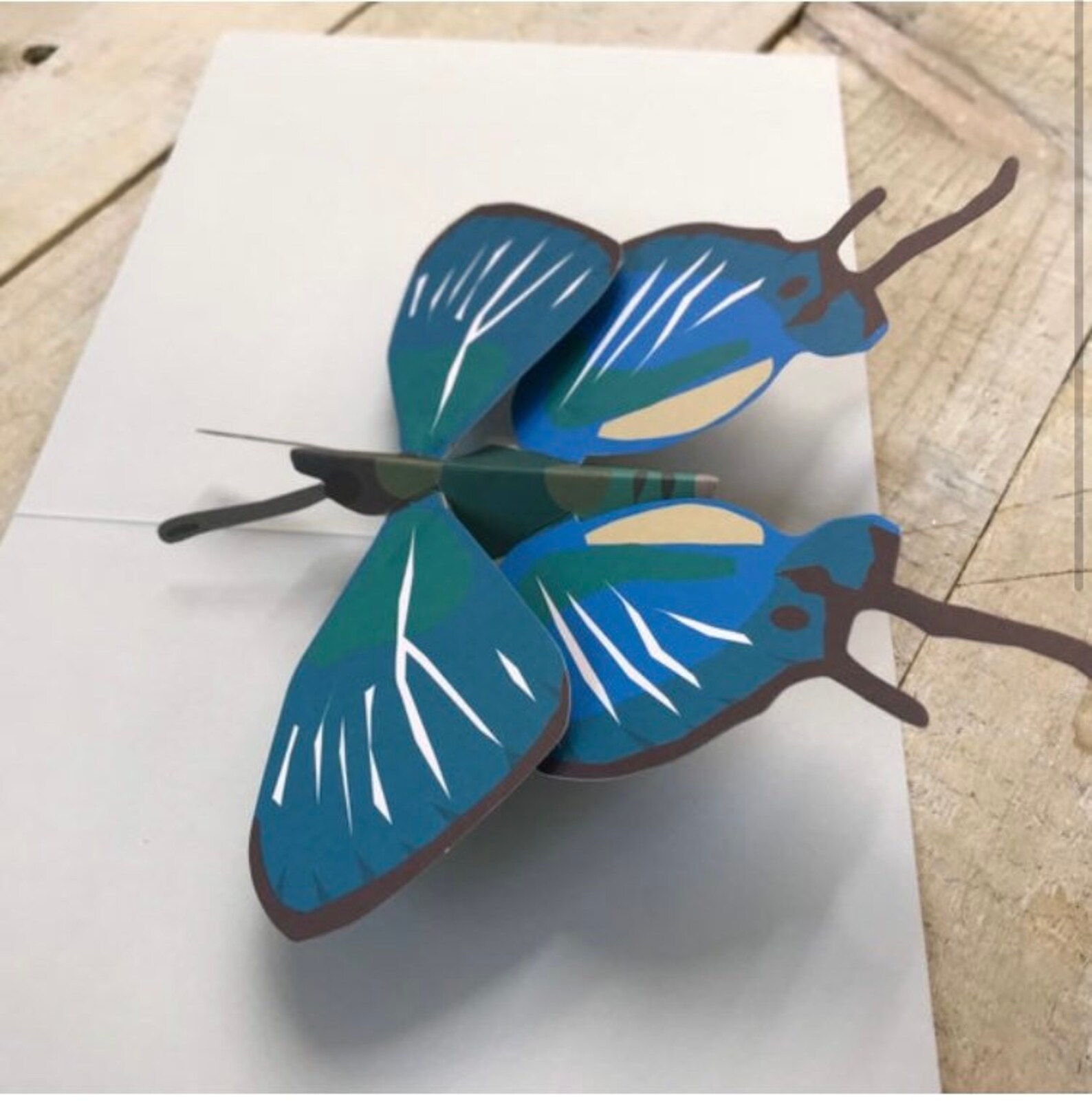 Pop up Card Flying Butterflies Design by 2totango - Etsy