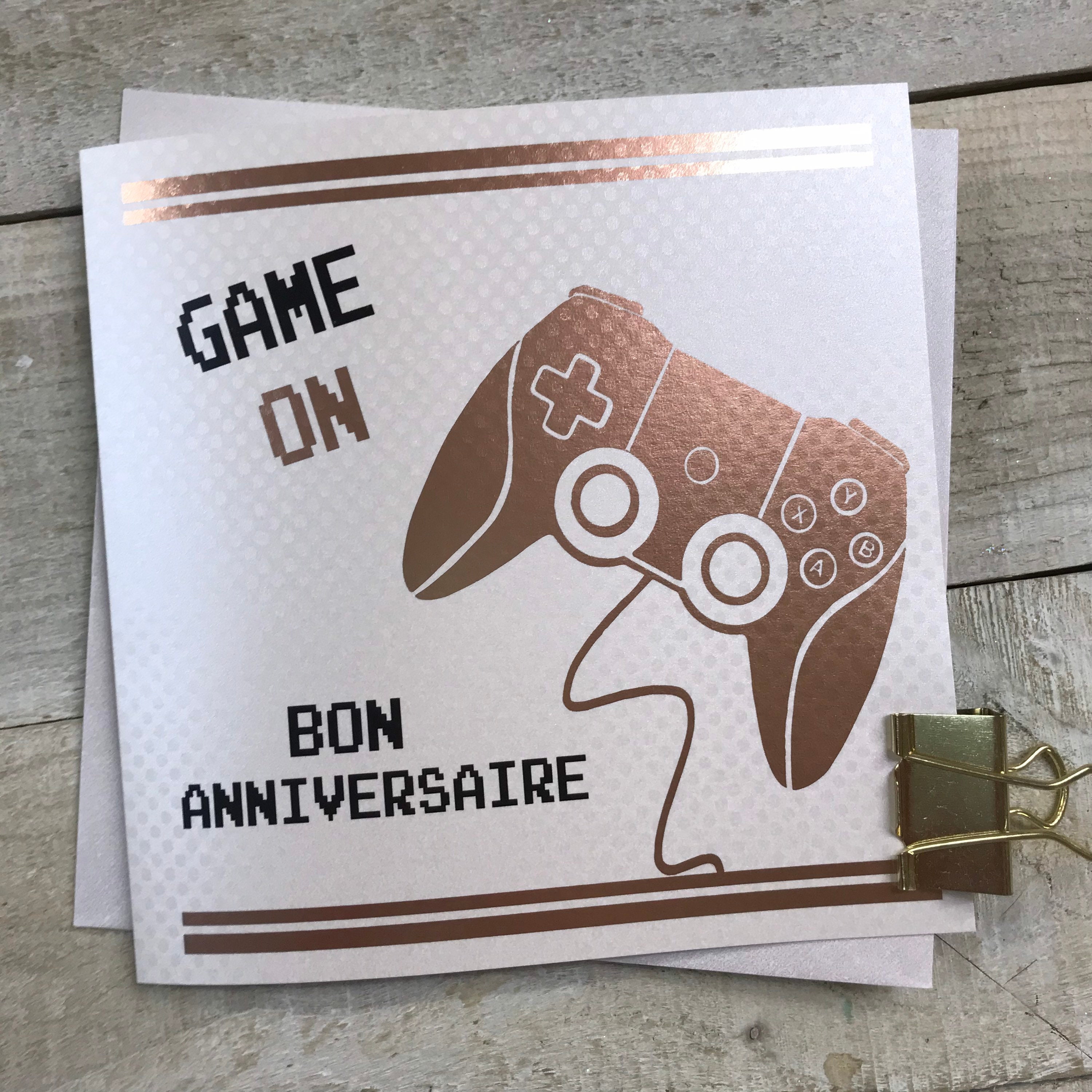 Joyeux Anniversaire French Birthday Card French Wording | Etsy