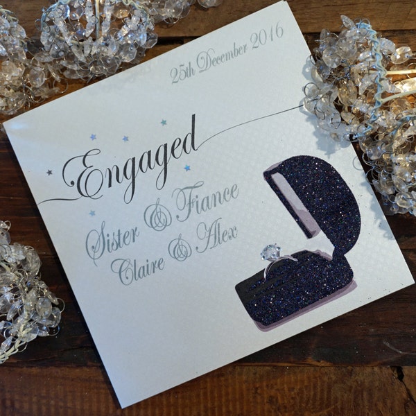 Diy Engagement Card - Etsy