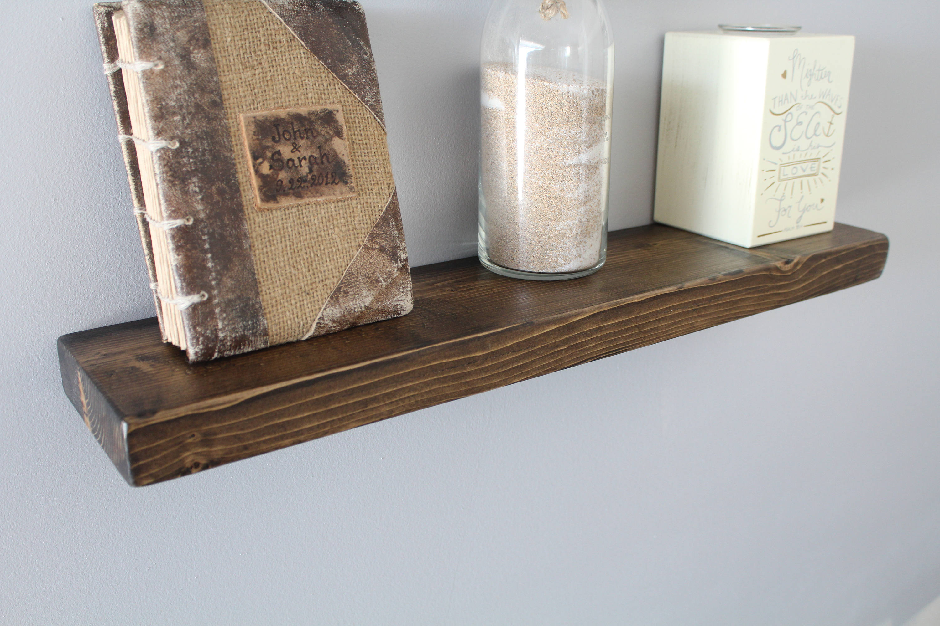Rustic Floating Shelves Floating Shelf Shelves Shelf Wall | Etsy