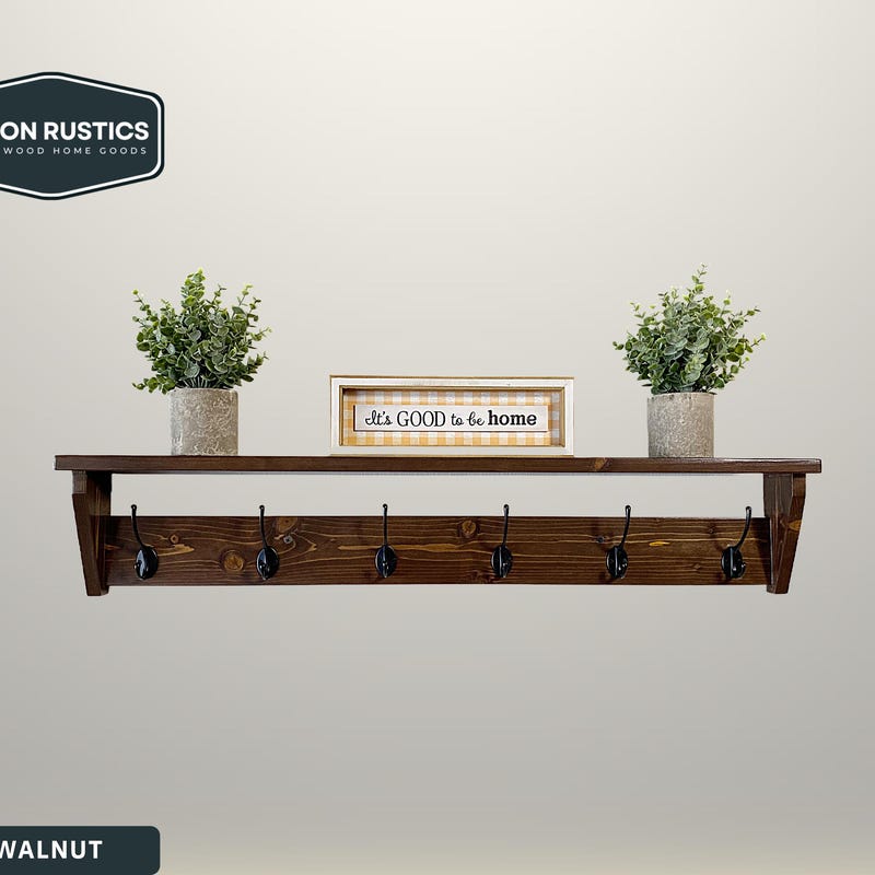 Rustic Coat Rack - Etsy