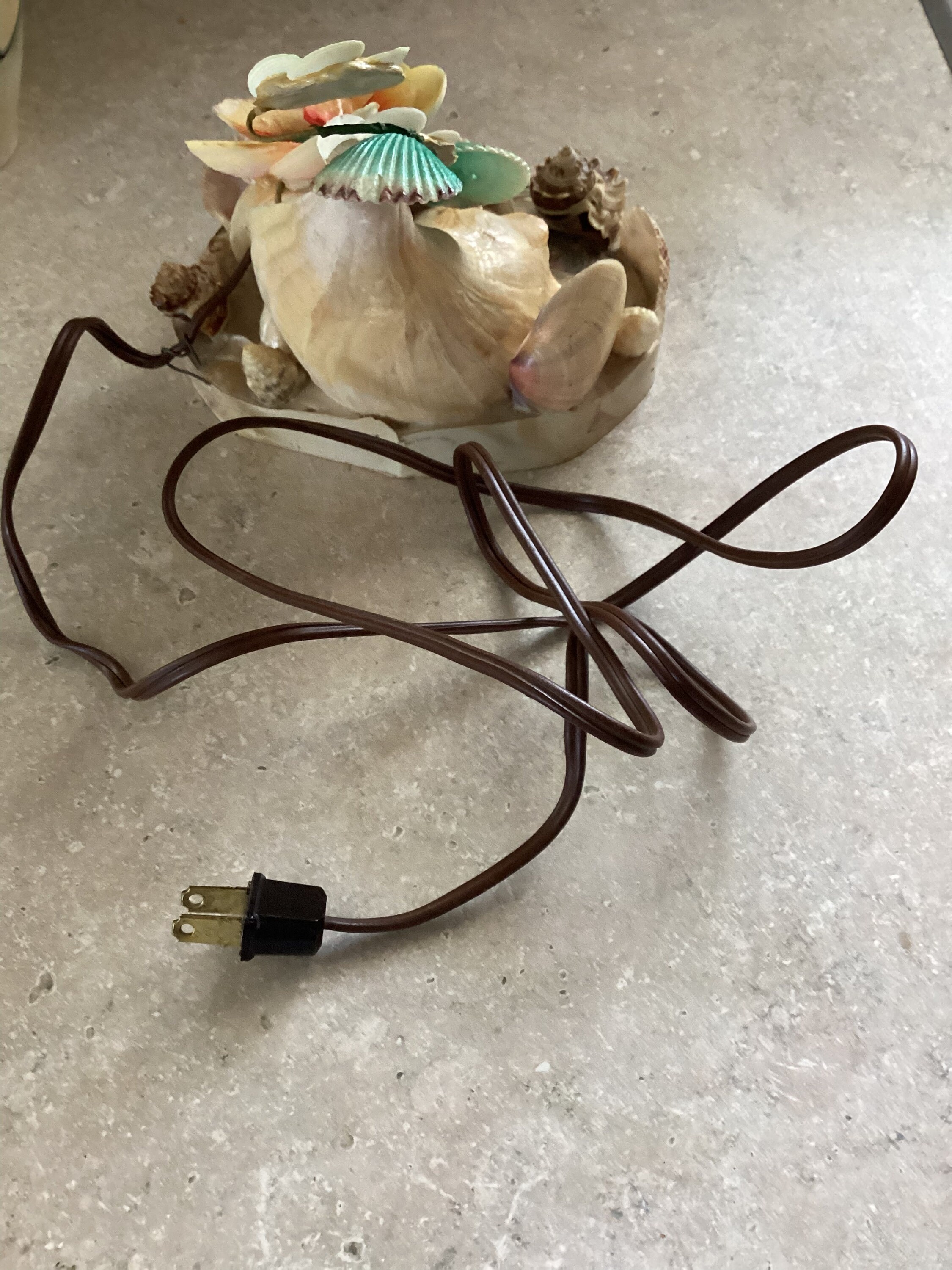 Vintage Sea Shell Lamp Vintage Shell Lamp Vintage Sea Shell - Etsy