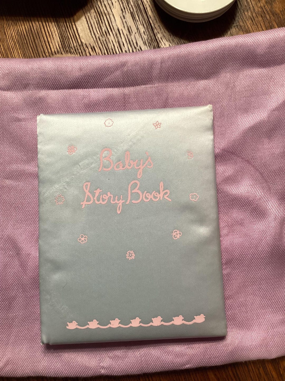 Vintage Baby’s Story Book, Vintage Baby Book, 1940s Unused Illustrated ...